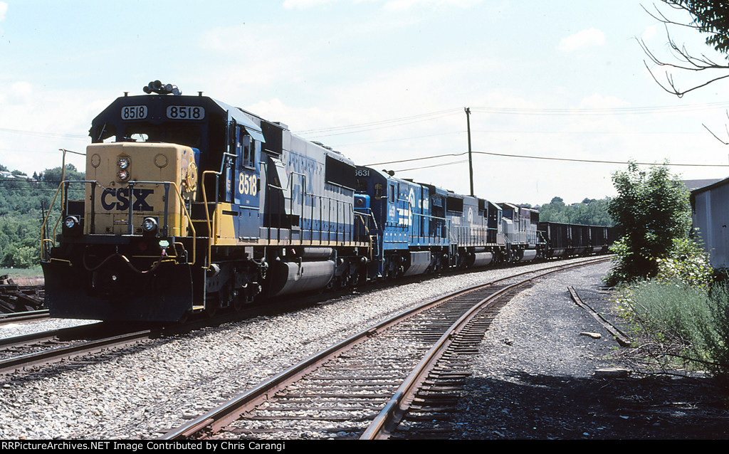 CSXT 8518 on E160-08